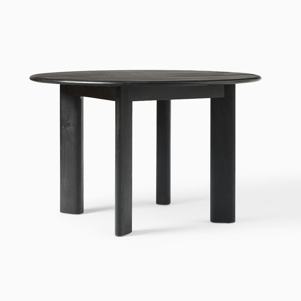 Anton Wedge Round Dining Table (112 cm) - West Elm UK